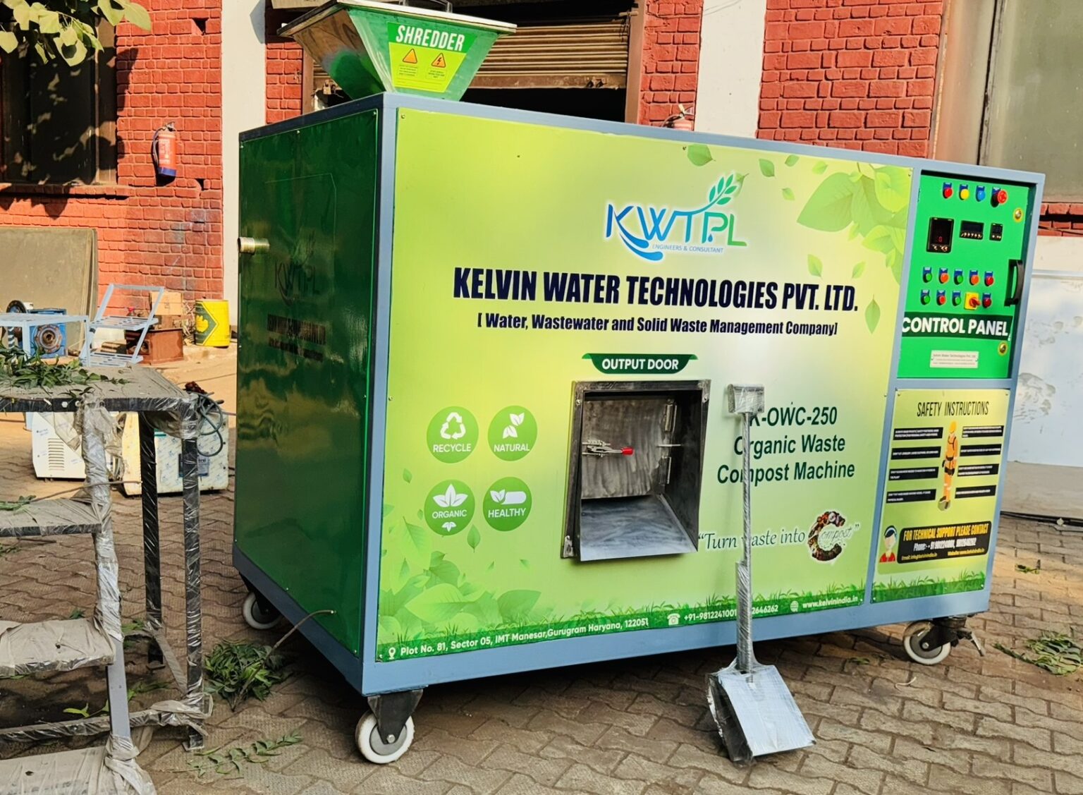 fully automatic organic waste converter